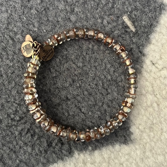 Alex and Ani | Jewelry | Alex And Ani Pink Toned With Gold Bracelet ...